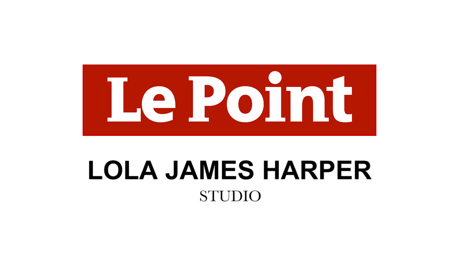 Le Point visits the Lola James Harper Studio by LOLA JAMES HARPER
