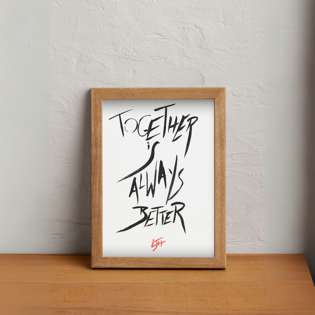 MANTRAS LARGE - HANDWRITTEN - LOLA JAMES HARPER