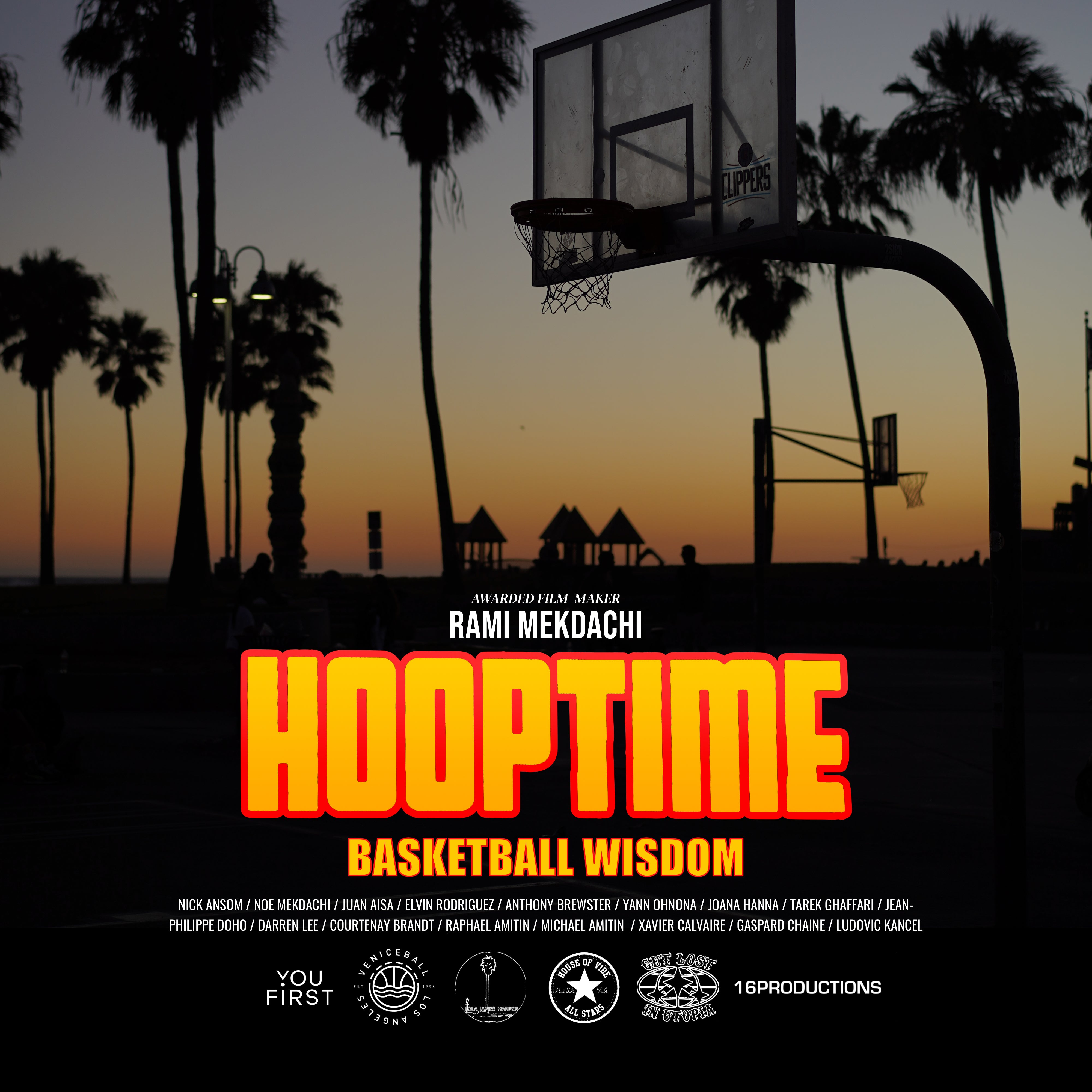 THE VENICE BEACH BASKETBALL COURTS by Léa Ghaleb